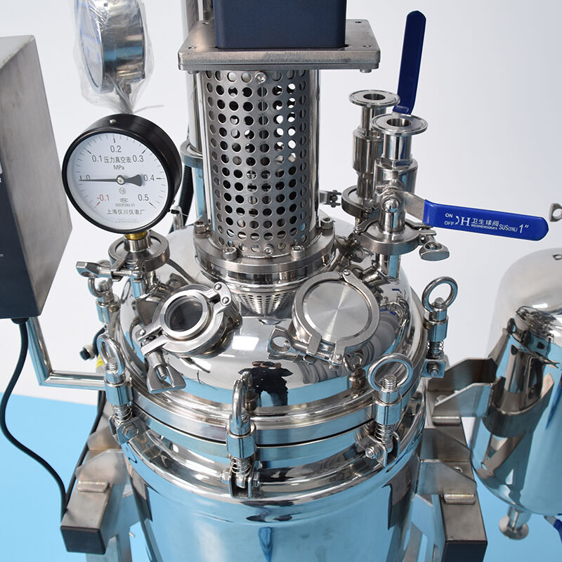 20l Jacketed Stainless Steel Reactor For Industrial Processing Ce